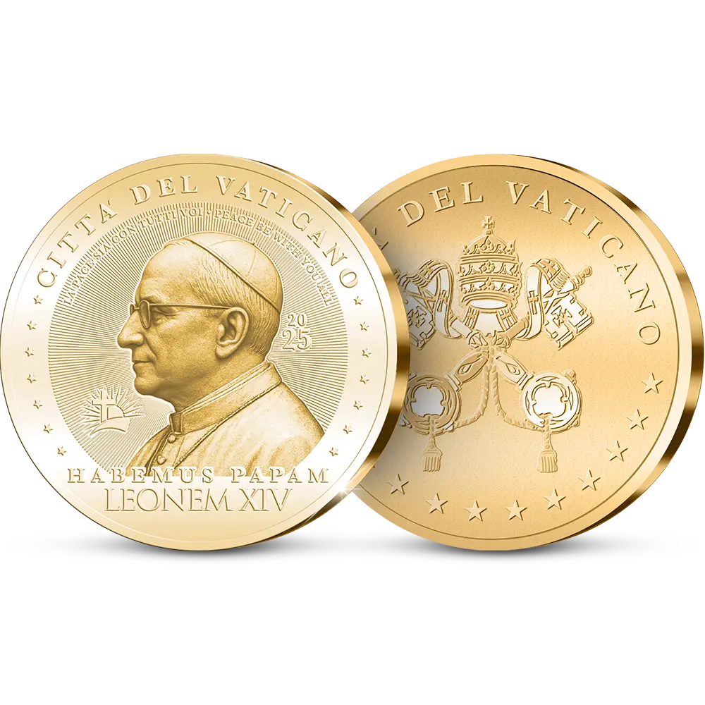 De allereerste Vaticaan Herdenkingsuitgifte ‘Leonem XIV Pontifex’